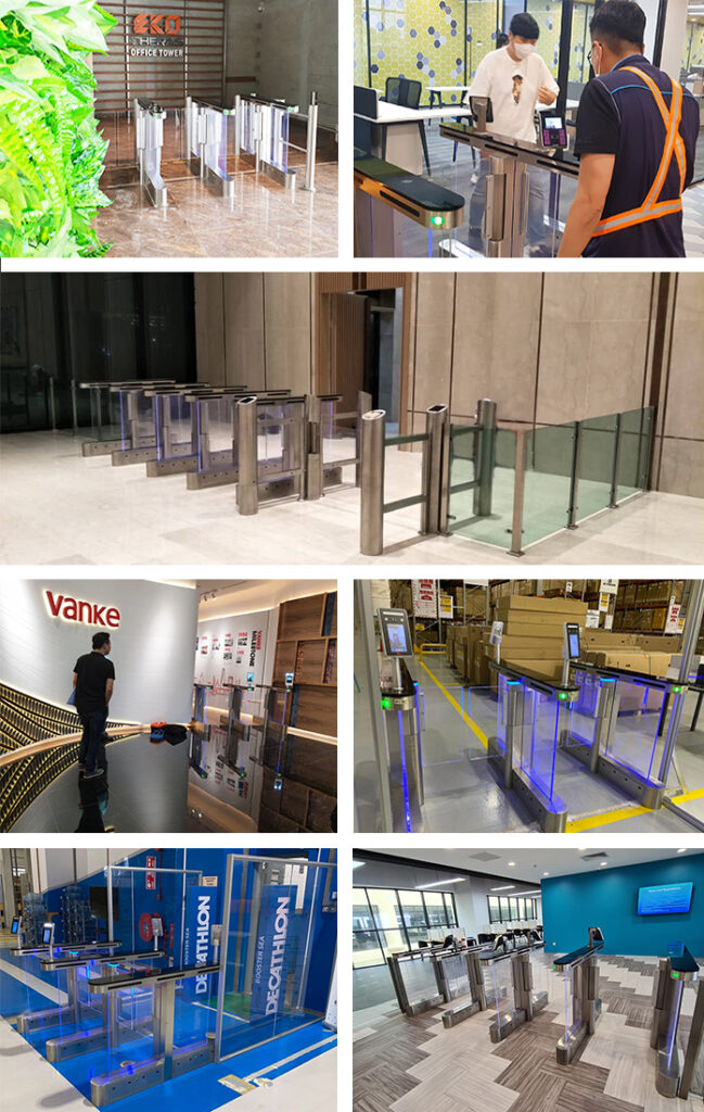 SWB320 MAG Swing Barrier | Slim Pedestrian Access Gate